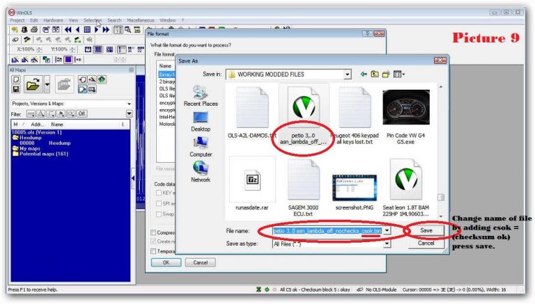 How to Make Checksums for ECU Files with WinOLS - Auto Repair ...