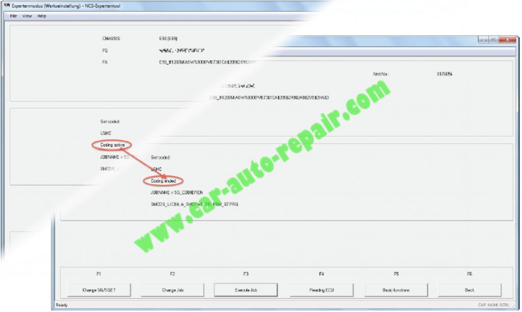 NCS Expert Reset and Coding Adaptive Light Control Modules(ALC) - Auto ...