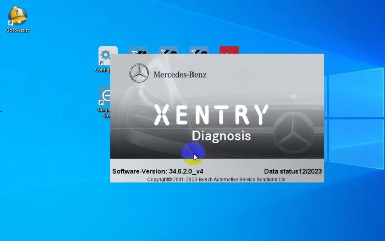 How to Install and Activate Benz Xentry 12.2023 Diagnostic Software on ...