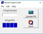 Nissan SuperCode Calculator Downoad,Installation,How to Use - Auto ...