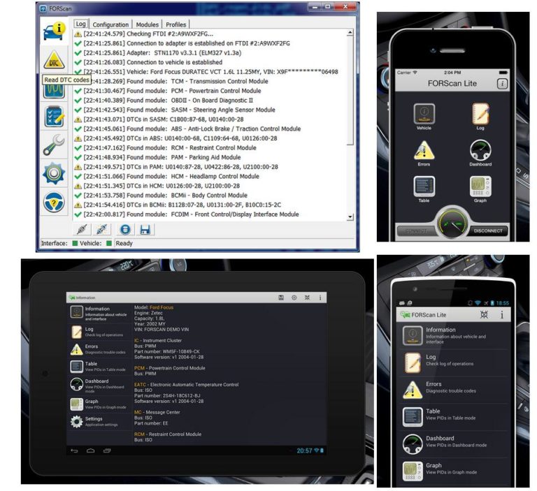 Newest FORScan v2.3.34 Android/iOS/Window Software Free Download - Auto ...