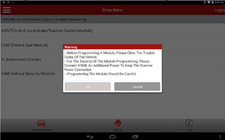 Ford ABS Module Program After Replacement by Launch X431 - Auto Repair ...