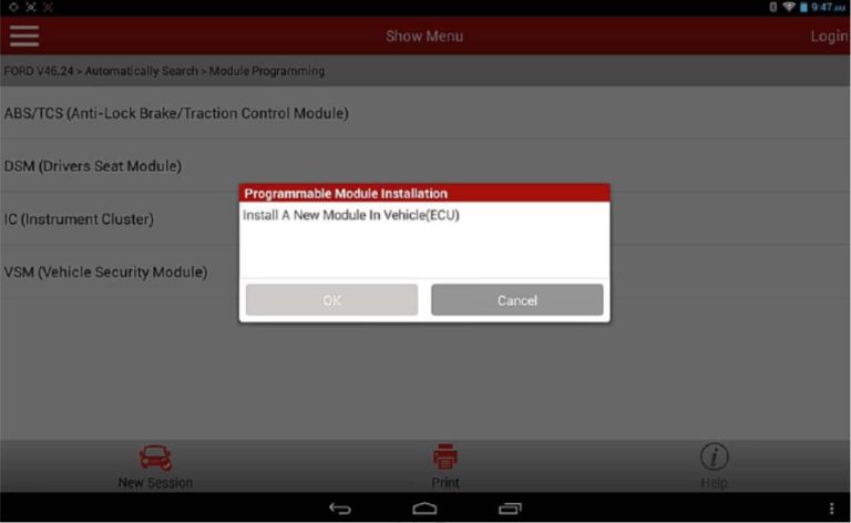 Ford ABS Module Program After Replacement by Launch X431 - Auto Repair ...