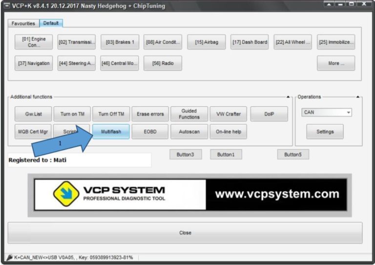 VCP System ECU Flasher Update Original ECUs - Auto Repair Technician Home