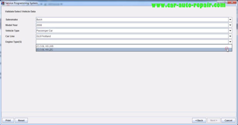 GM GL8 2008 ECM & TCM Service Programming by TIS2Web - Auto Repair ...