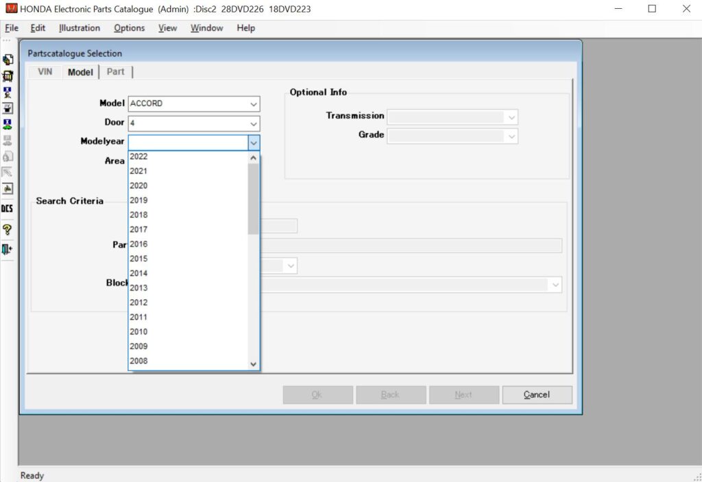 Honda EPC 2022 2018 Spare Part Catalogue Free DownloadAuto Repair ...