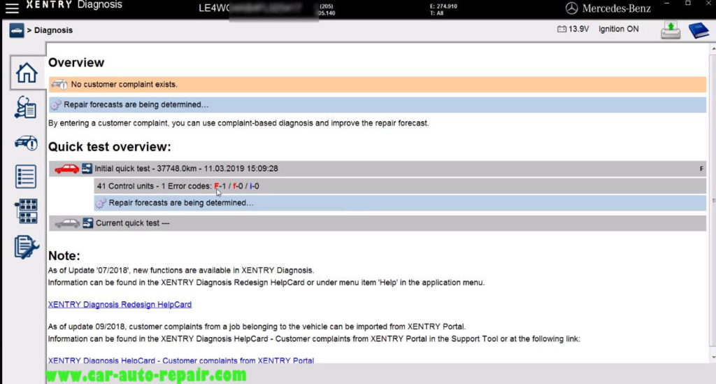 Mercedes Benz 205 Audio 20 Module Coding by Benz Xentry - Auto Repair Technician Home