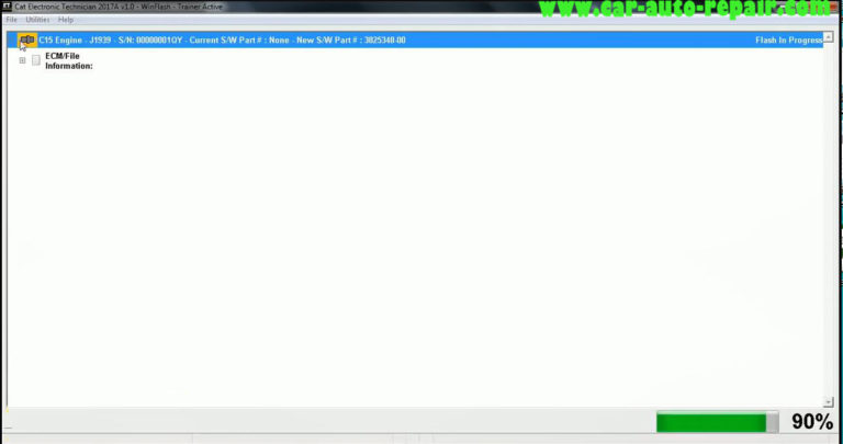 How to WinFlash Caterpillar C15 ECM with CAT ET & Flash Files - Auto ...