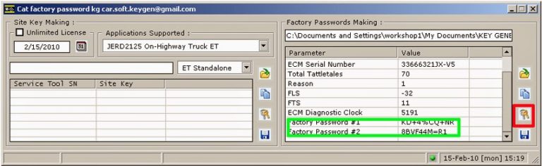 CAT Factory Password Keygen Download & How to Use (10 Digits) - Auto ...