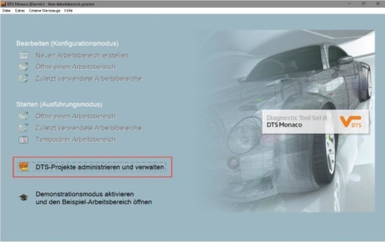 How to Import DTS 8 Project on DTS Monaco Software - Auto Repair ...