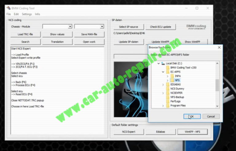 How to Use BMW Coding Tool Update SP-Danten File - Auto Repair ...