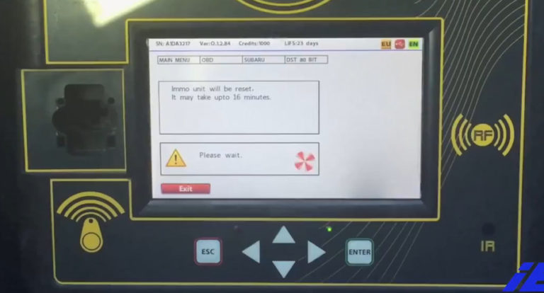 How to Use Zed-Full Reset Subaru G Chip IMMO - Auto Repair Technician Home
