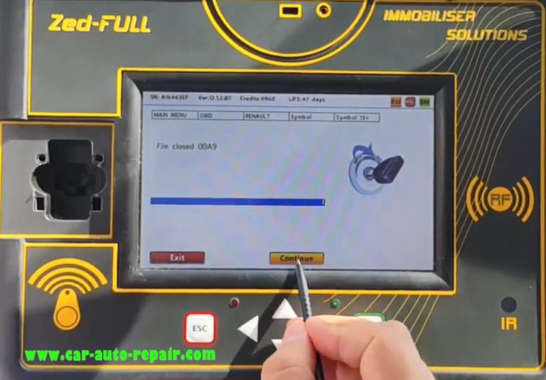 Renault SYMBOL 13+ Key Programming by Zed-Full Programmer - Auto Repair ...