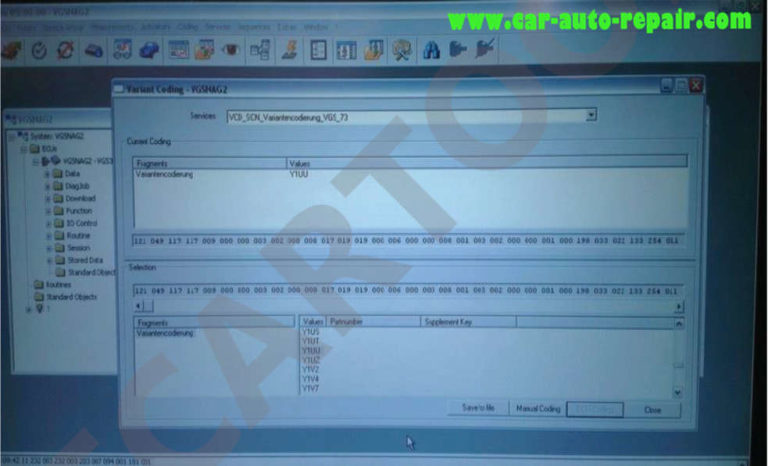 Benz 722.9 TCM EHS Programming & Coding by Vediamo - Auto Repair ...
