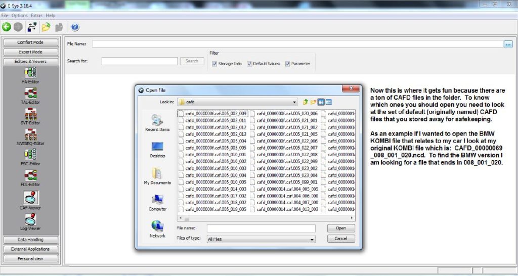 How to Use E-sys Coding Software Editors and Viewer Tab - Auto Repair ...