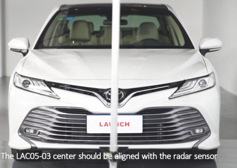 Toyota Camry 2019 Radar Calibration by Launch X431 ADAS - Auto Repair ...