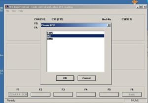 BMW E39 EWS & CAS Module Coding by NCS Expert - Auto Repair Technician Home