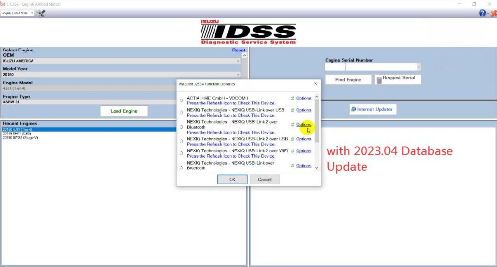 ISUZU E-IDSS 2023 2019 Engine Diagnostic Service System Free ...