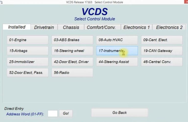 How to Use VCDS CalibrateActive Dashboard Needle Staging - Auto Repair ...