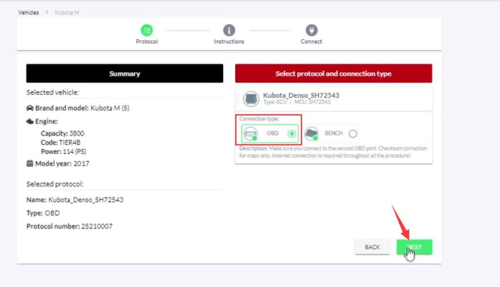 Magicmotorsport Flex Read & Write Kubota Tractor M5111 ECU by OBD ...