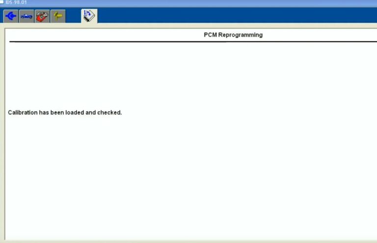 Ford Focus PCM Reprogramming by Ford IDS Software - Auto Repair ...