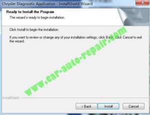How to Install Chrysler Diagnostic Application CDA 5.01 - Auto Repair ...