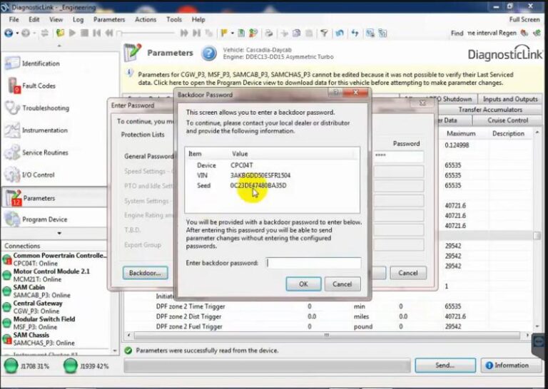 Detroit Diesel DD15 EPA 10 DPF Delete Removal Programming by DDDL ...