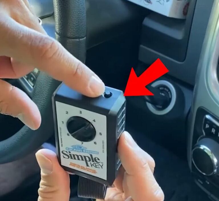 How to Program A New Key Fob by Simple Key Programmer for Dodge Ram ...