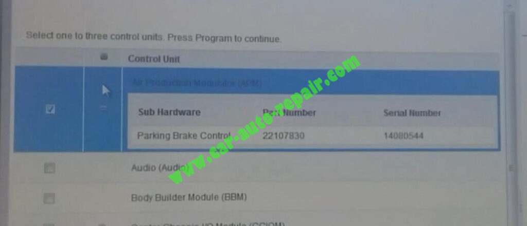 Volvo FMX 440 Air Production Modulator APM Programming by PTT - Auto ...