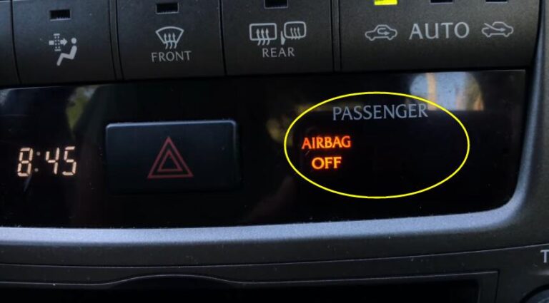 How to Repair Toyota Airbag Off Warning Light Error - Auto Repair ...