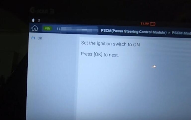 PSCM Installation Function for 2013 LINCOLN(FORD) MKS by G-Scan - Auto ...