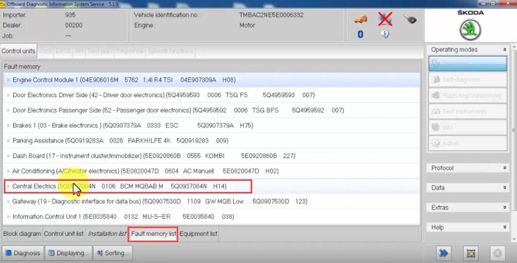How to Do 7 Speed DSG Basic Setting by ODIS on 2014 Skoda Octavia - Auto Repair Technician Home