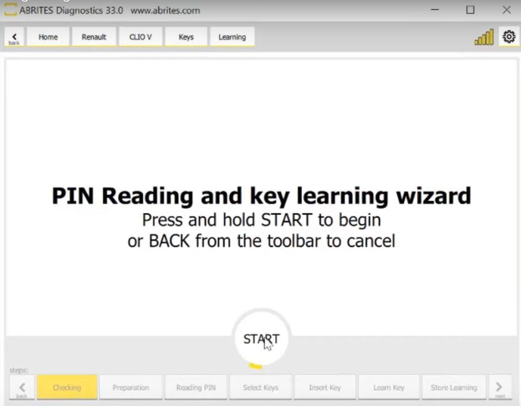 How to Program a Spare Key via AVDI for Renault Clio V - Auto Repair Technician Home
