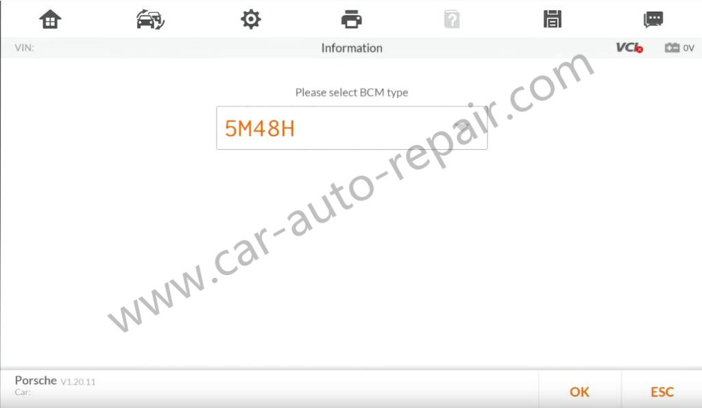 Porsche New Key Programming by Autel IM608 Pro EEPROM Function - Auto ...