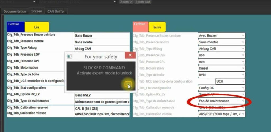 How to Clear Engine Oil Change Indicator by DDT4ALL for Renault Trafic ...