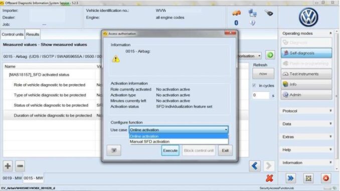How to Unlock Procedure for SFD (Vehicle Diagnostic Protection) - Auto ...