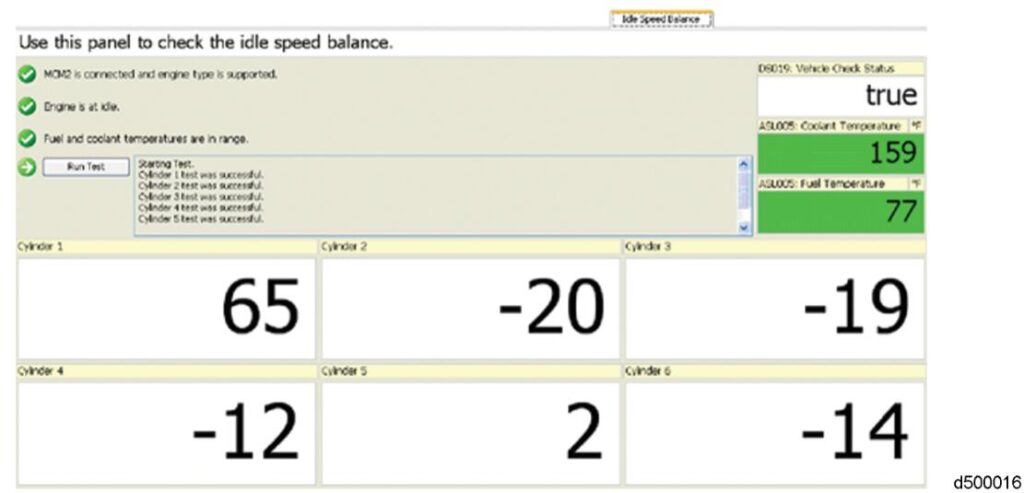 Detroit Diesel GHG14 Engine Idle Speed Balance Test - Auto Repair ...