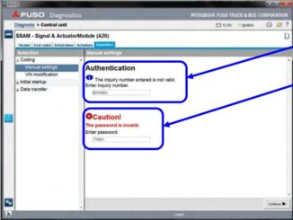 FUSO ECU Parameters Adaptation/Coding by Xentry Diagnostics - Auto ...