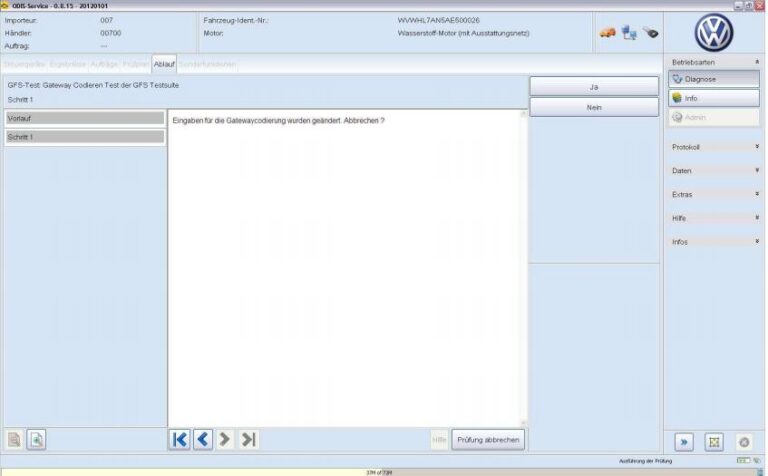 How to Use ODIS Diagnostics Gateway Coding Function - Auto Repair ...