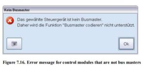 VW ODIS Diagnostic Code Bus Master Function User Guide - Auto Repair ...