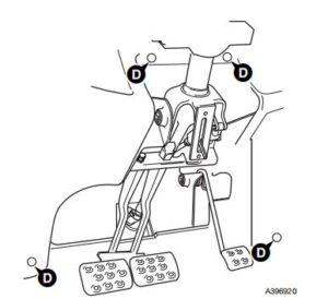 Remove and Replace Front/Steering Console for JCB 3CX Backhoe Loader ...