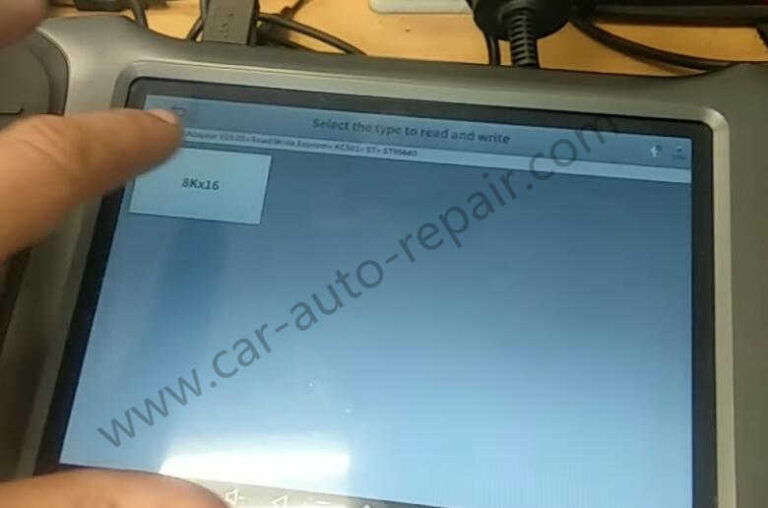 Bosch EDC 16 ST95640 Read & Write by XTOOL X100 PAD3 - Auto Repair ...