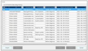 How to Output HINO DX3 Timeline Data Diagnostic Report from Local PC ...