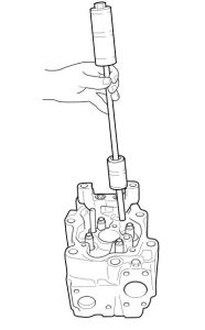 How to Renew Valve Bridge Guide Pins for Scania C,K Series Buses - Auto ...