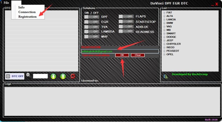 Davinci 1.0.28 DPF EGR DTC Remover Free Download+Installation How to ...