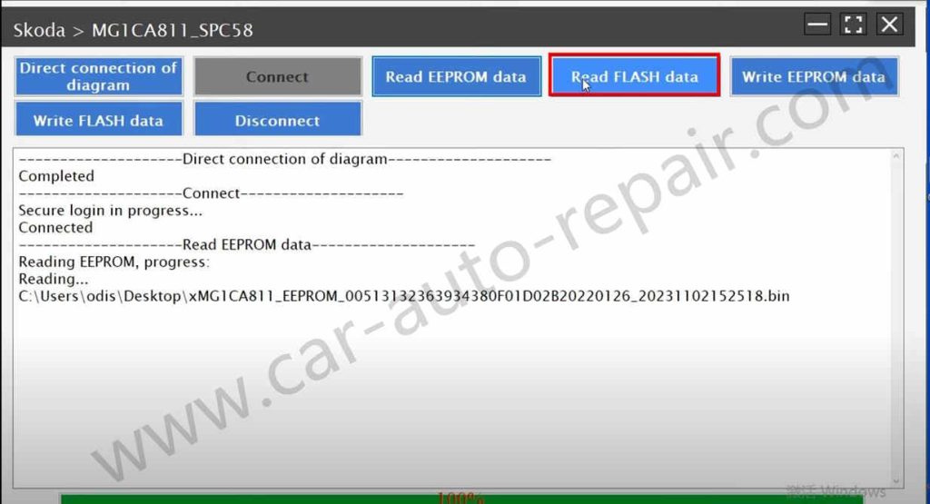Volkswagen ECU MG1CA811 Clone by Launch X431 X-PROG3 - Auto Repair Technician Home