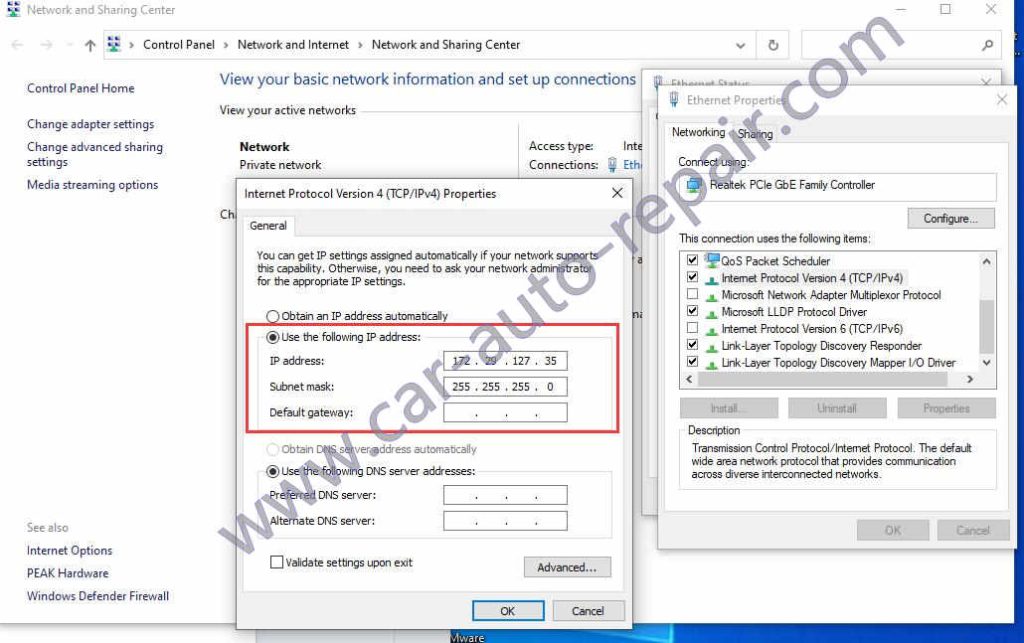 How to Set DOIP for Benz MB SD C4 Diagnostic Kit on Win10 - Auto Repair ...