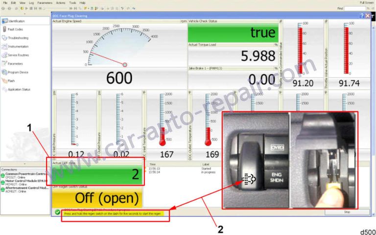 Detroit GHG17 Engine Oxidation Catalyst Face Cleaning Guide - Auto ...