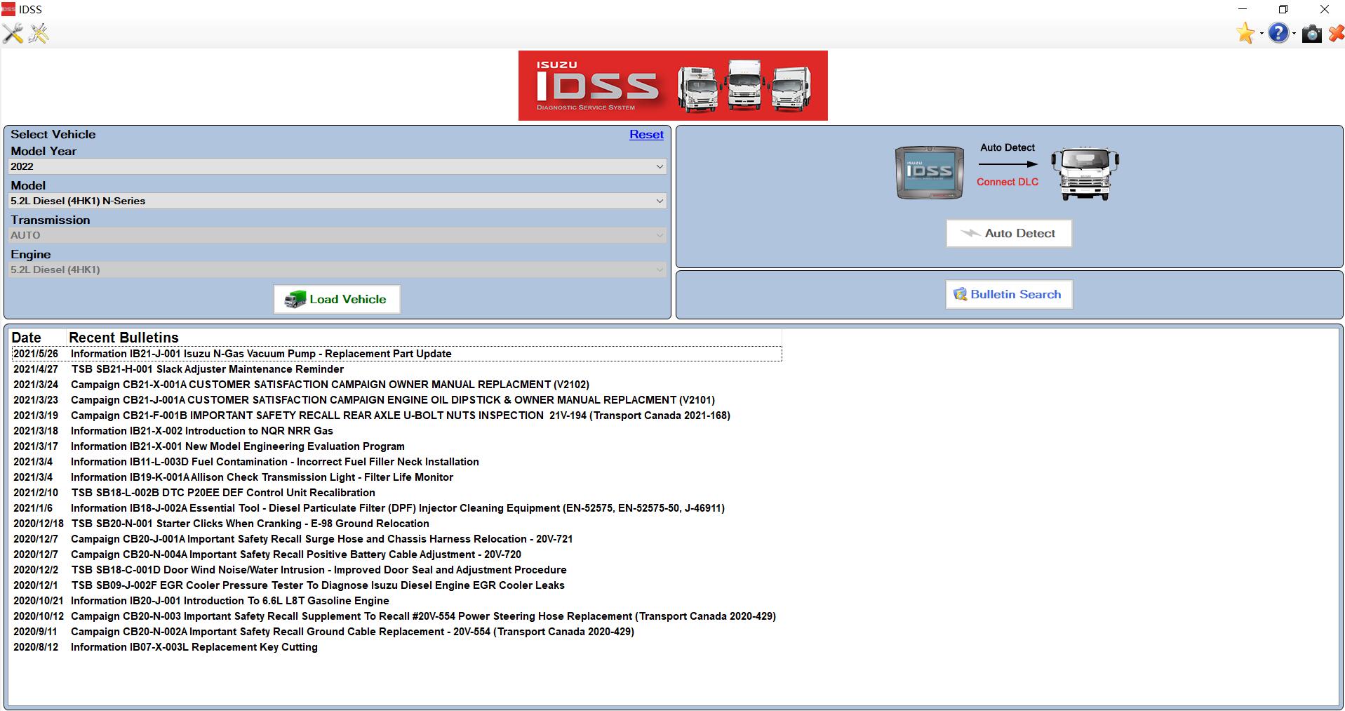 06.2021 ISUZU US-IDSS Diagnostic Software for USA/Canada 100% Work ...