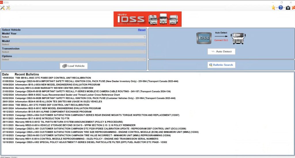 ISUZU US-IDSS II 2024 2019 Diagnostic Software Free Download - Auto ...